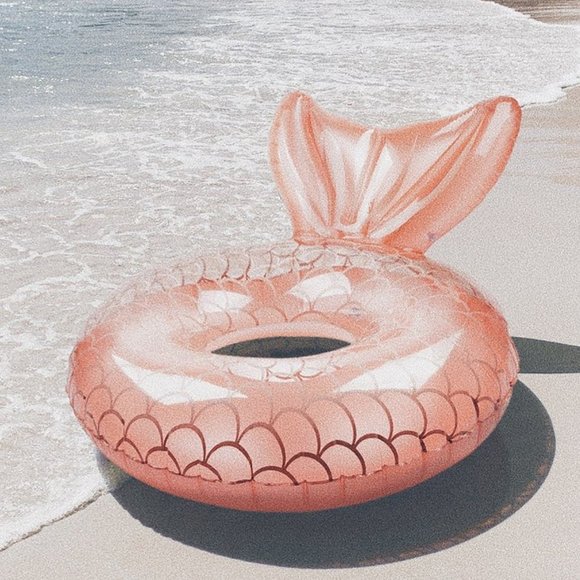 Sunnylife | Other | Luxe Rose Gold Mermaid Pool Ring | Poshmark